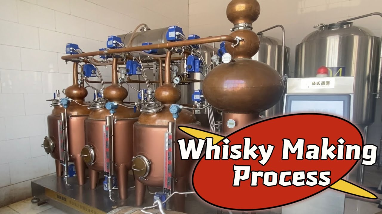 Whisky making process, Xues’ patented continuous pot still distiller ...