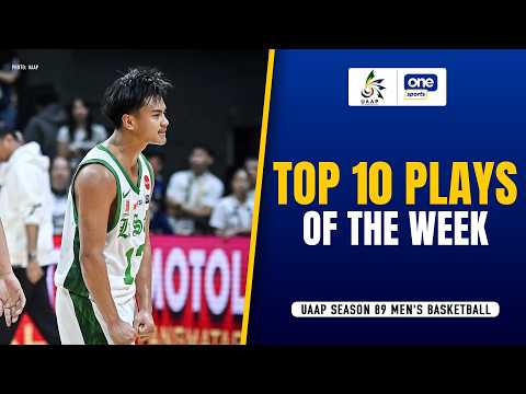 TOP 10 PLAYS | UAAP SEASON 89 MEN’S BASKETBALL | SEPT 13-19, 2026