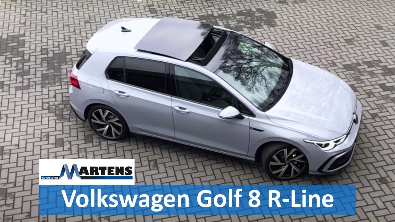 Volkswagen Golf 8 R-Line 1.5 eTSI 150pk DSG - YouTube