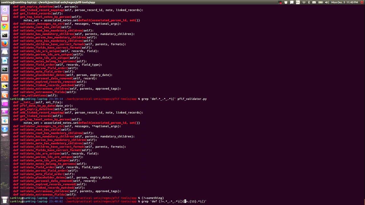 Practical Unix Regular Expressions 5 Lookarounds Youtube