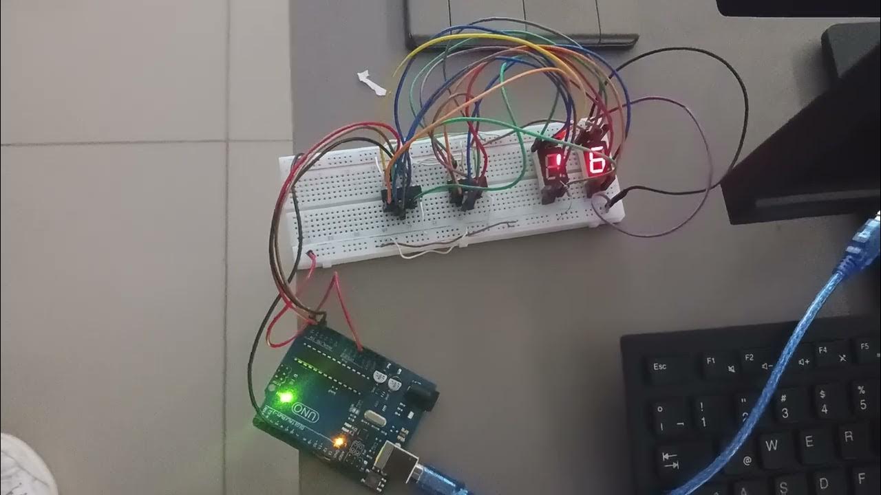 Contador de 0 a 99 con Arduino UNO - YouTube