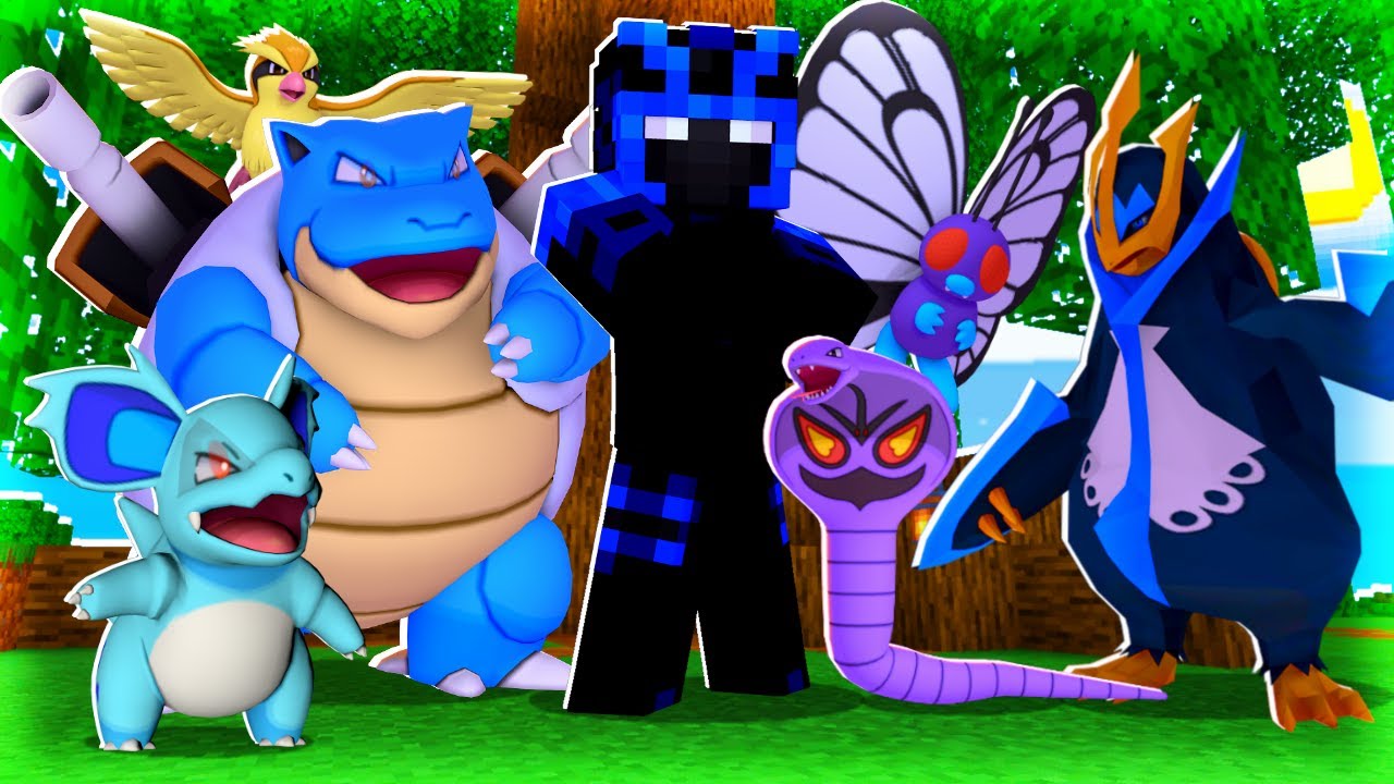 TRYING TO CATCH THEM ALL (PIXELMON) | FantasyMC #11 - YouTube