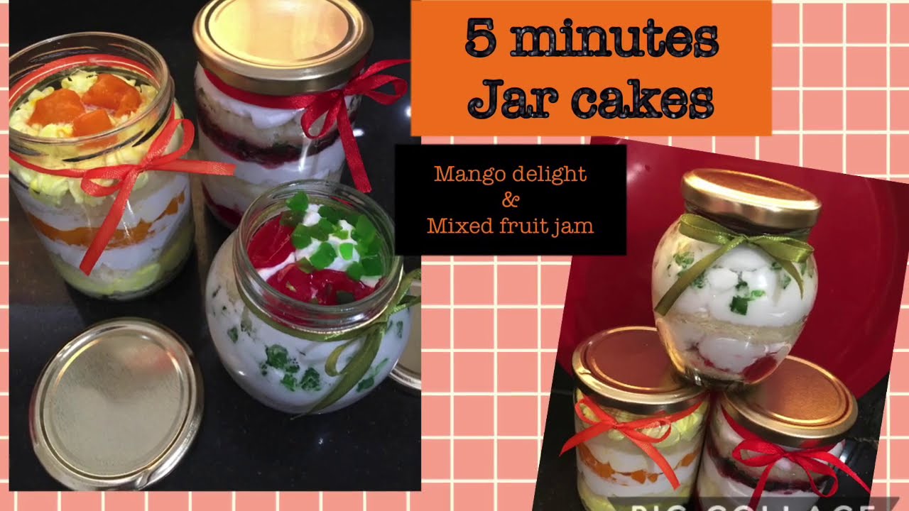 How to make jar cakes - YouTube