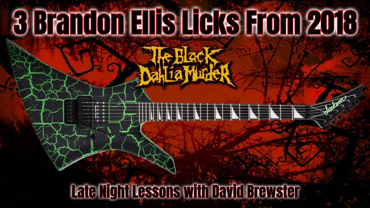 3 Brandon Ellis Licks From 2018 - YouTube