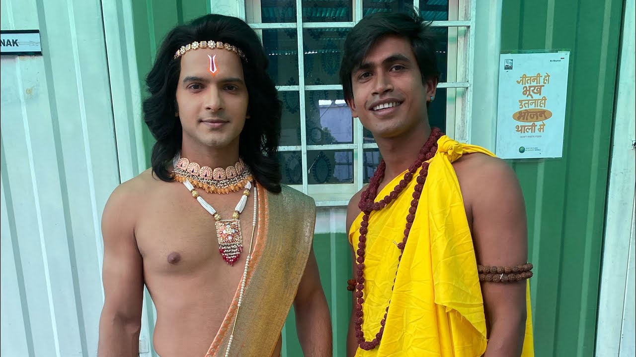 Shree Mad Ramayan Serial Bihand The Scenes !! Basant Bhatt Shooting ...