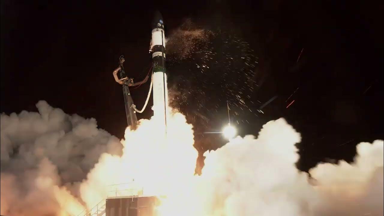 Rocket Lab launches Nasa satellite to the Moon - YouTube