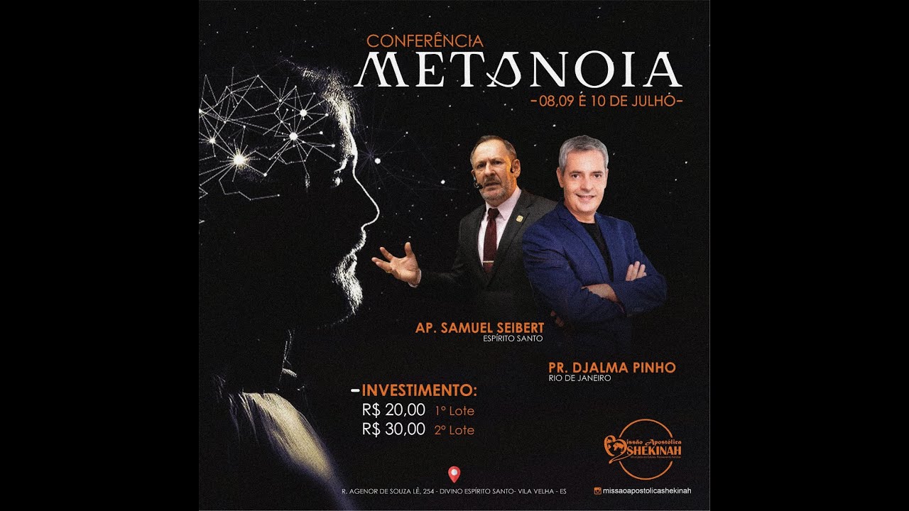 CONFERENCIA METANOIA (SABADO) - 09/07/2022 - YouTube