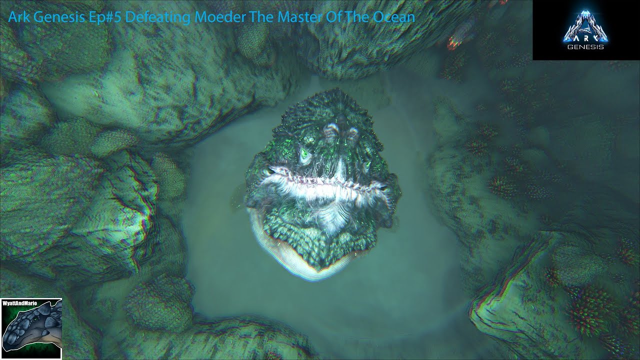 Ark Genesis Episode #5 Defeating The Oceans Master Ai Moeder Fight ...
