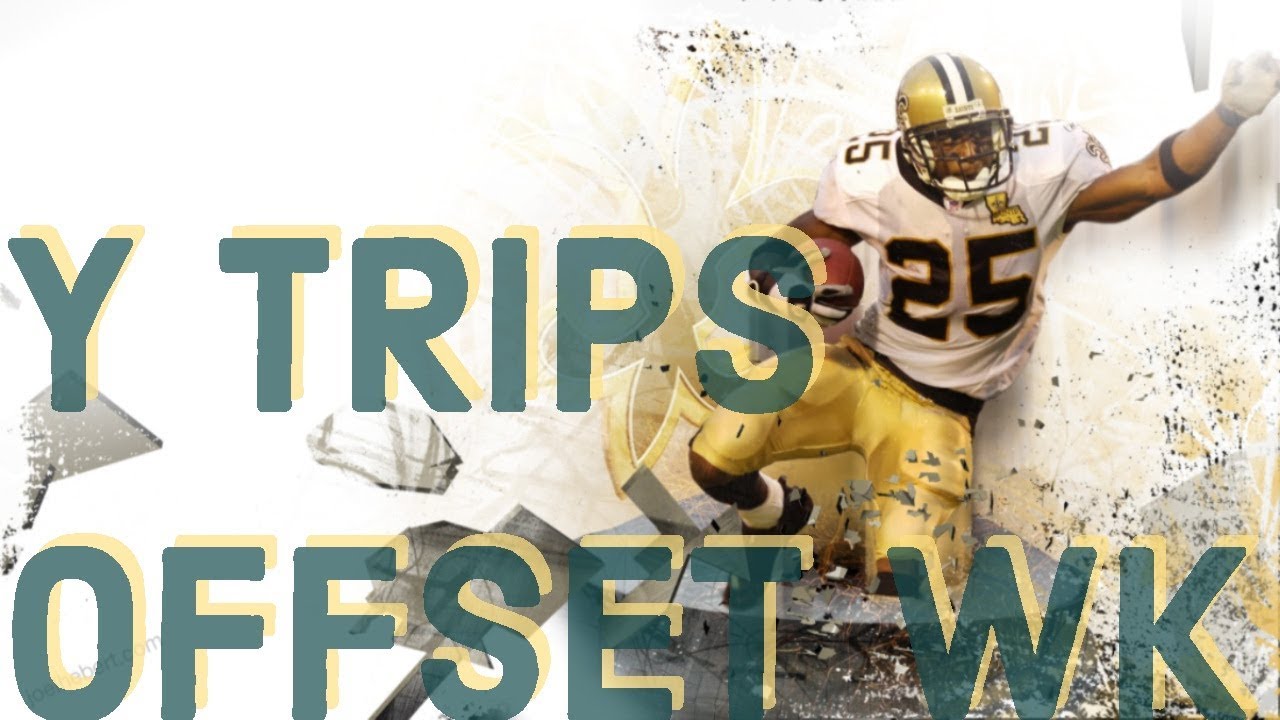 SHOTGUN Y TRIPS OFFSET WK SCHEME MADDEN 18 | SHOTGUN Y TRIPS OFFSET WK ...