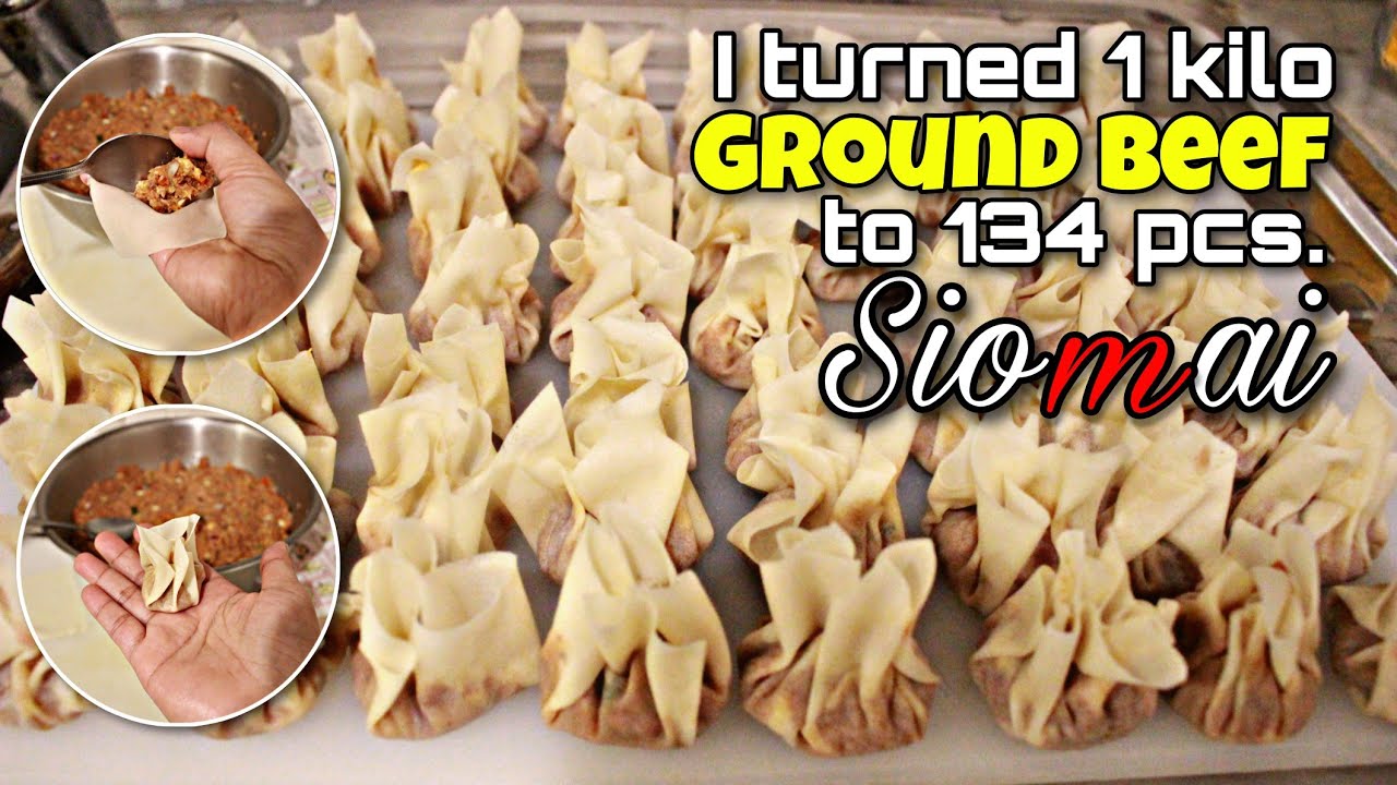 THE SECRET ON HOW TO MAKE HOME MADE SIOMAI EXTRA SPECIAL| YOU CAN START ...