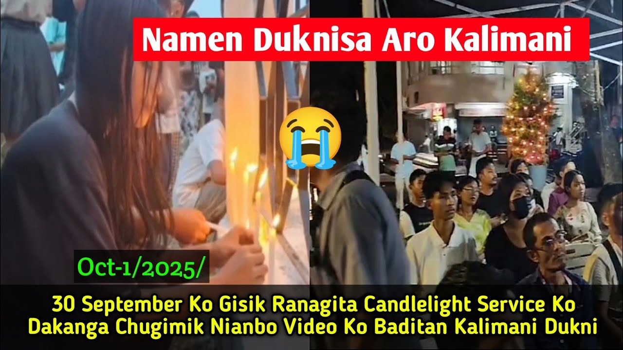Namen Duknisa Aro Kalimani Candlelight Service Ko Dakanga 30 September ...
