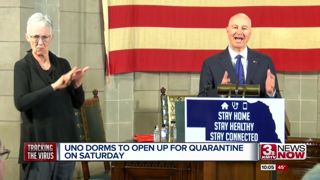 UNO dorms to open up for quarantine on Saturday - YouTube
