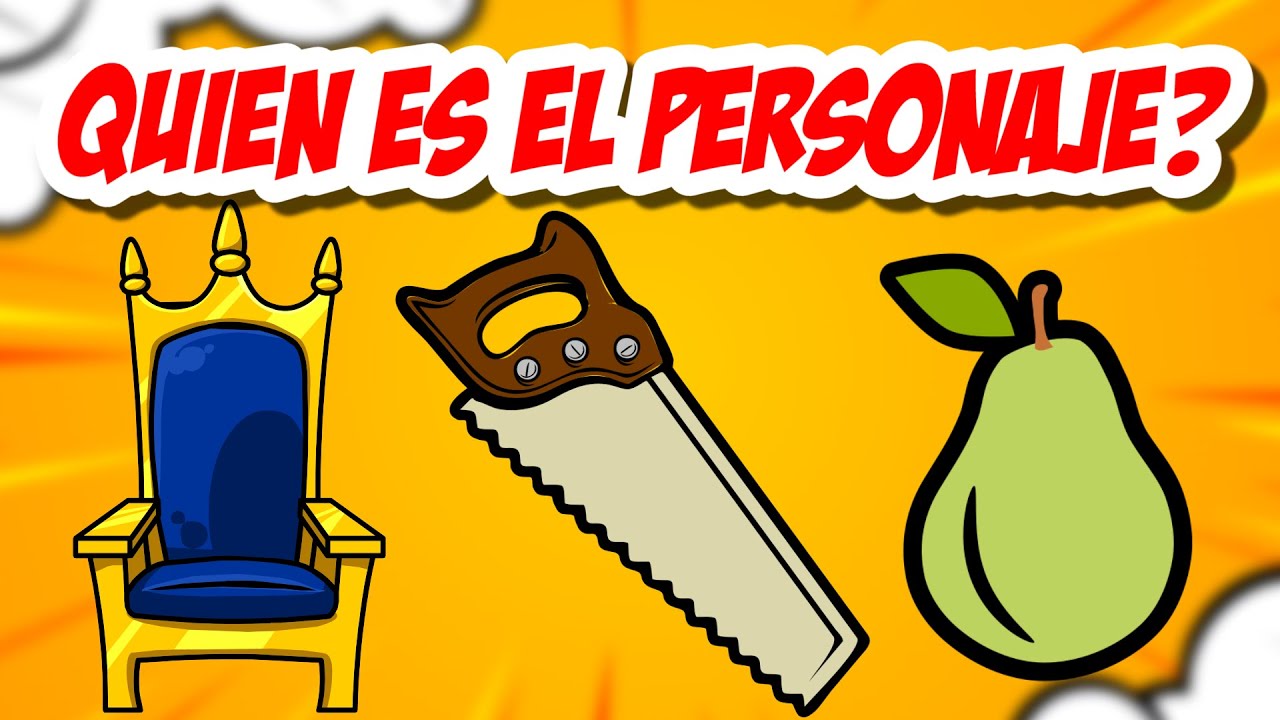 OBSERVA LAS IMAGENES Y DESCUBRE EL PERSONAJE #3 - YouTube