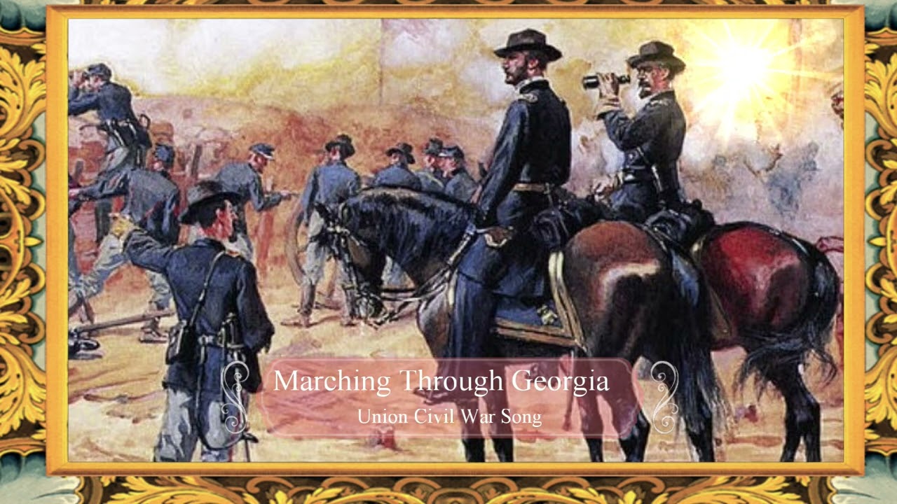 Marching Through Georgia is a marching song written by Henry Clay Work ...