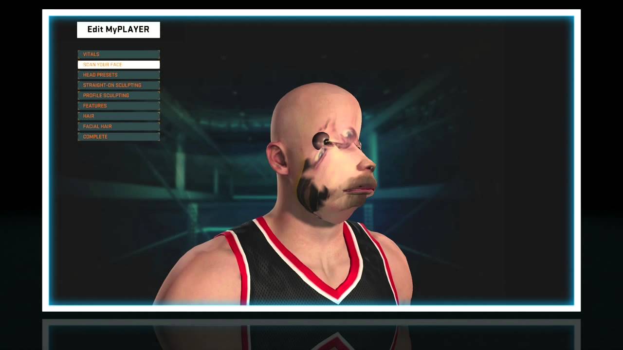 Nba 2k15 Scanning Your Face Is Hard - YouTube