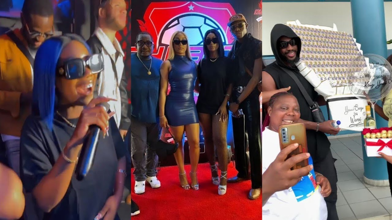 Yvonne, Kanaga jnr,Blue Aiva ,Yemi Crex and Ebubu Party in far faraway ...