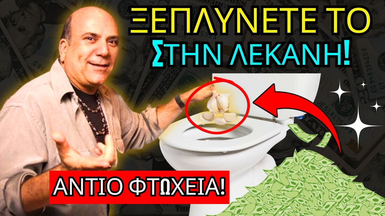 ΡΙΞΤΕ το στην ΤΟΥΑΛΕΤΑ: ΤΕΛΟΣ στη ΦΤΩΧΕΙΑ, τα ΧΡΕΗ και την ΑΤΥΧΙΑ ...