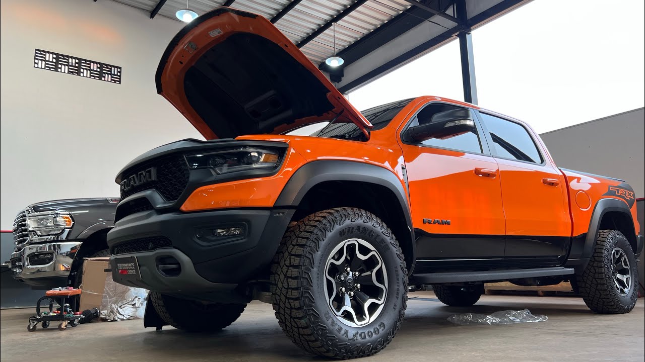 RAM 1500 TRX 2022 Preparação Exclusiva. Várias modificações ...