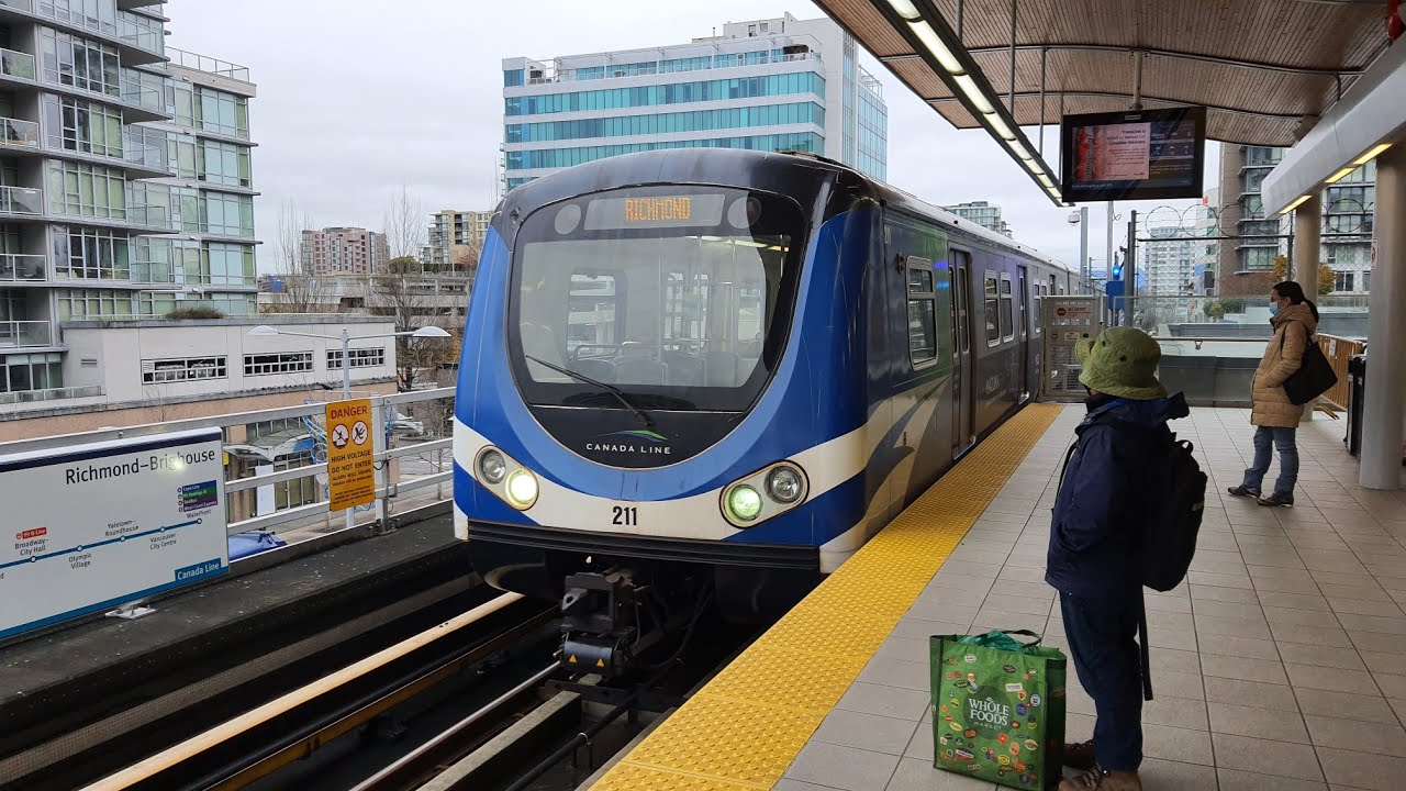 [Opposite Front] Vancouver SkyTrain Canada Line Hyundai Rotem EMU ...