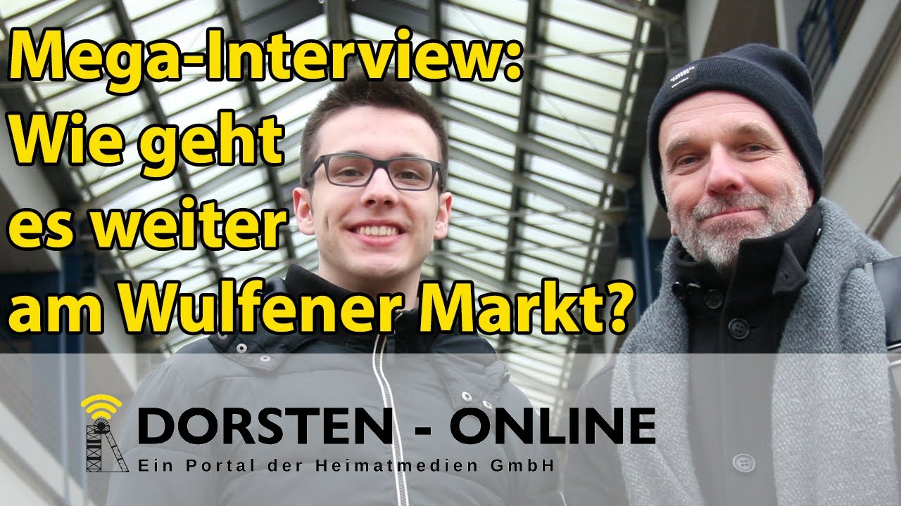 Mega-Interview: Wie geht es weiter am Wulfener Markt? - YouTube
