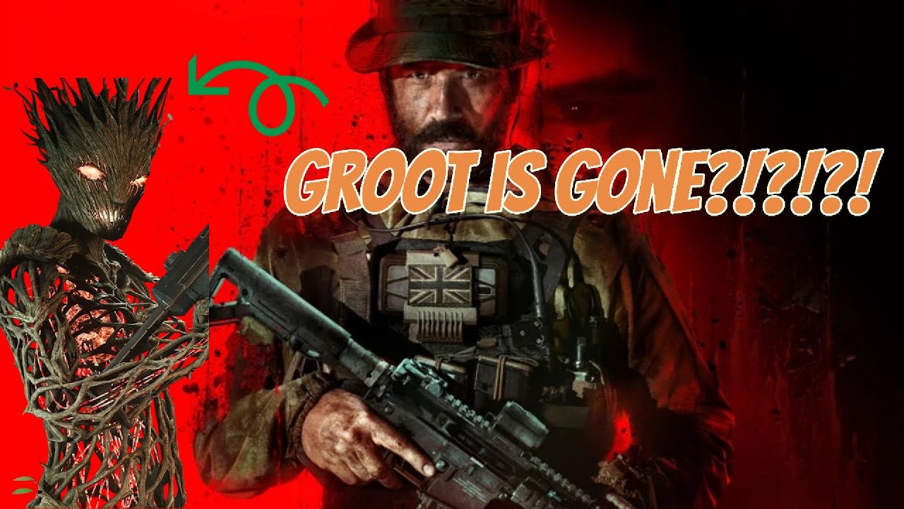 Call of duty | The Groot skin is Gone?!?!? - YouTube