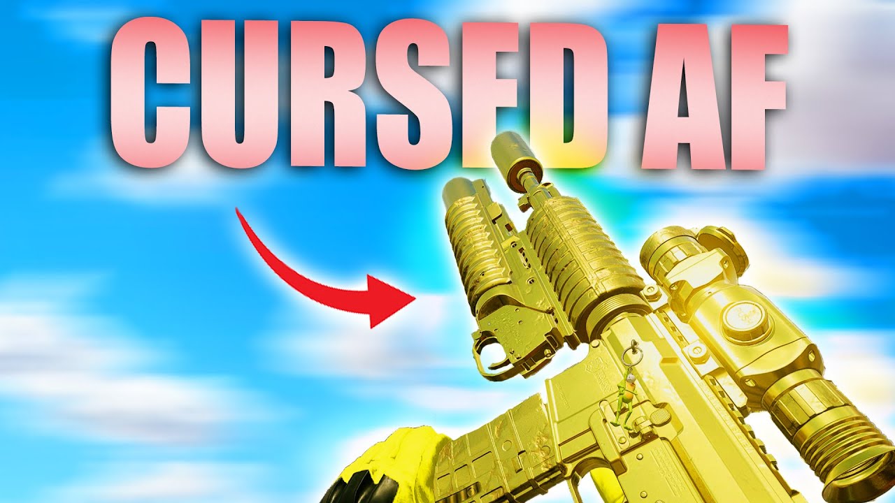 We Used The Most Cursed AR In Warzone 2 - YouTube