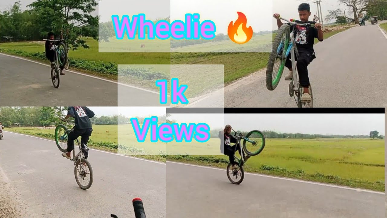 wheelie 🔥//#my #vlog #like #subscribe #youtube @Lwmsrowvlog46 - YouTube