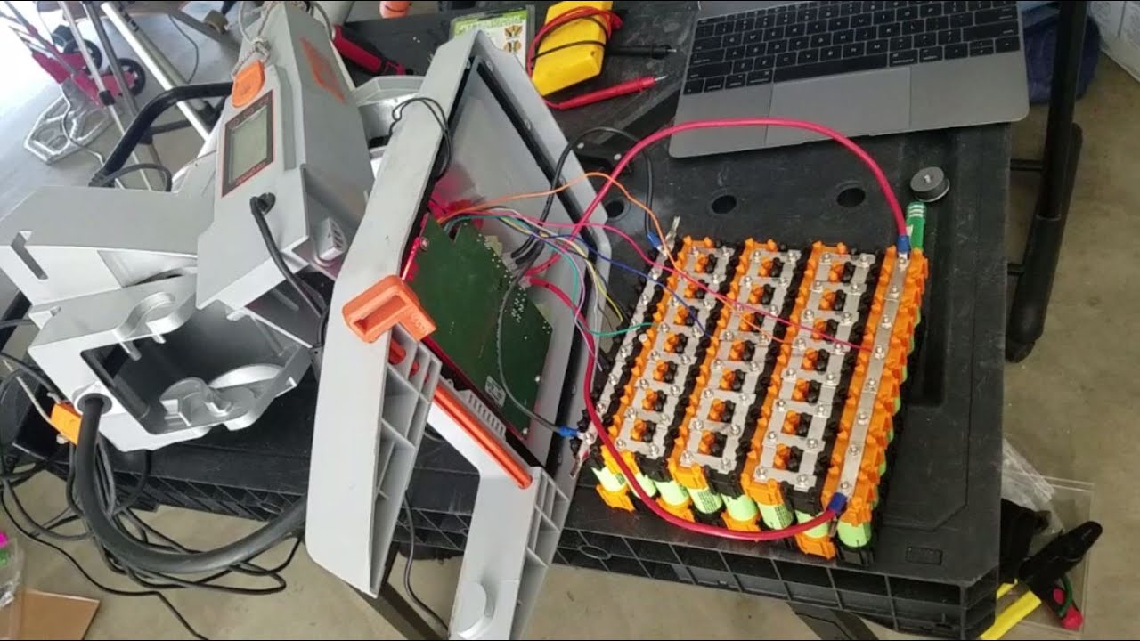 Torqeedo Battery Repair. Video 08 of 14. Repair of the Torqeedo Spare ...