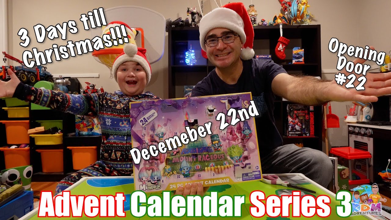 Only 3 days!!! The countdown is almost over... Opening door 22 on ...