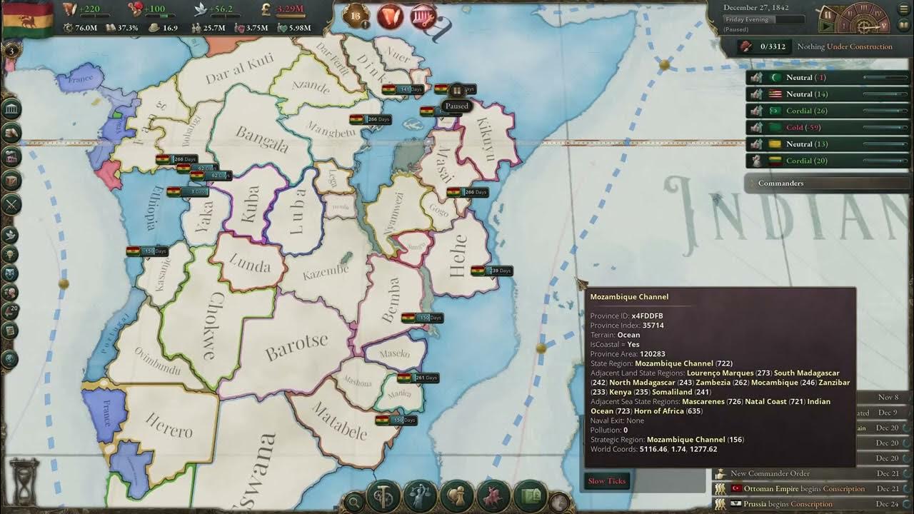 Victoria 3 Ethiopia Console Command Gameplay Pt 8 - YouTube