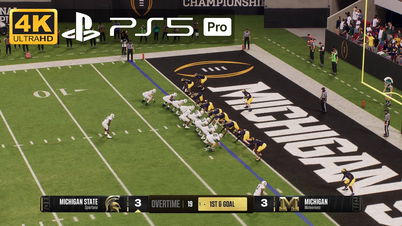 College Football 25 PS5 Pro Enhanced Gameplay 4K 60FPS - YouTube