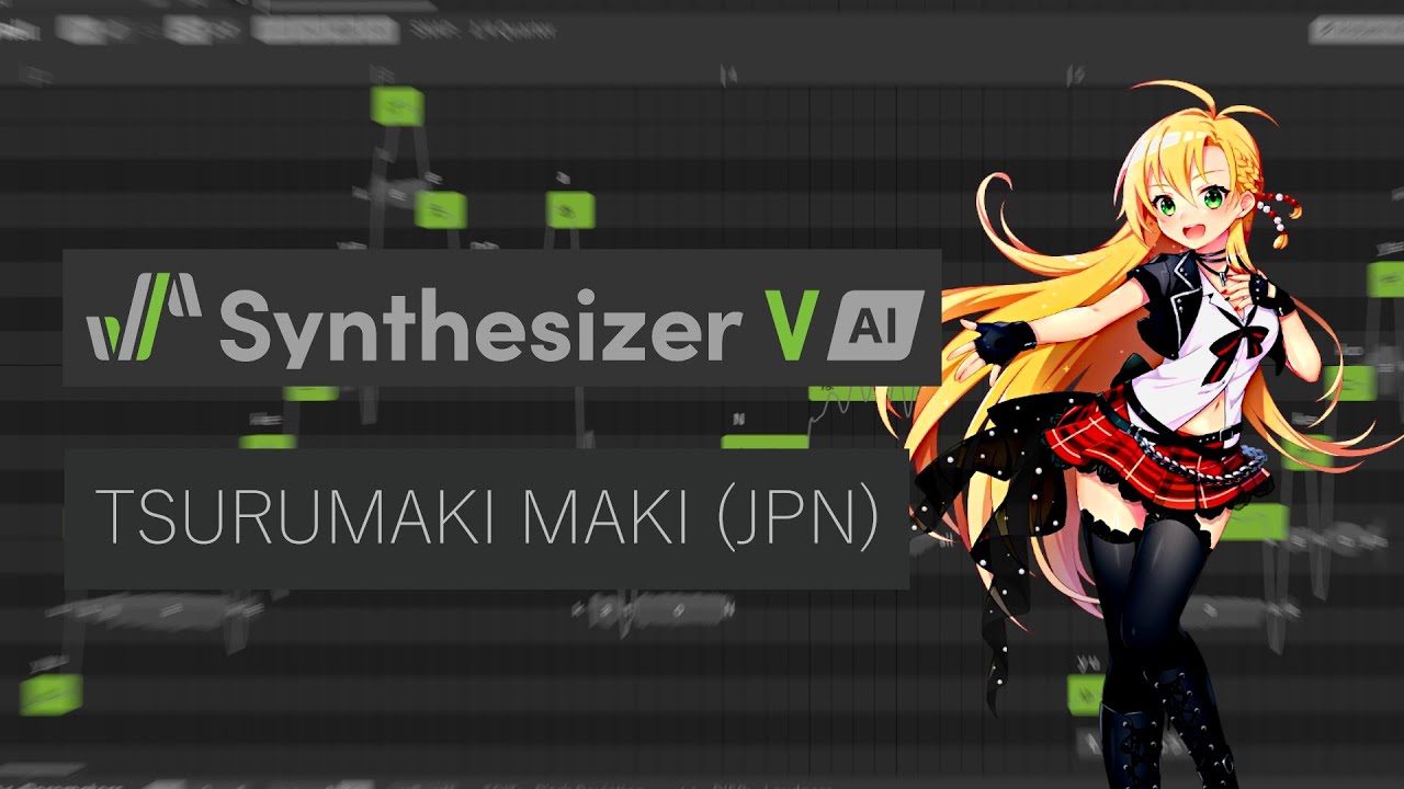 Synthesizer V AI - Tsurumaki Maki (JPN); All Vocal Modes + Cross ...