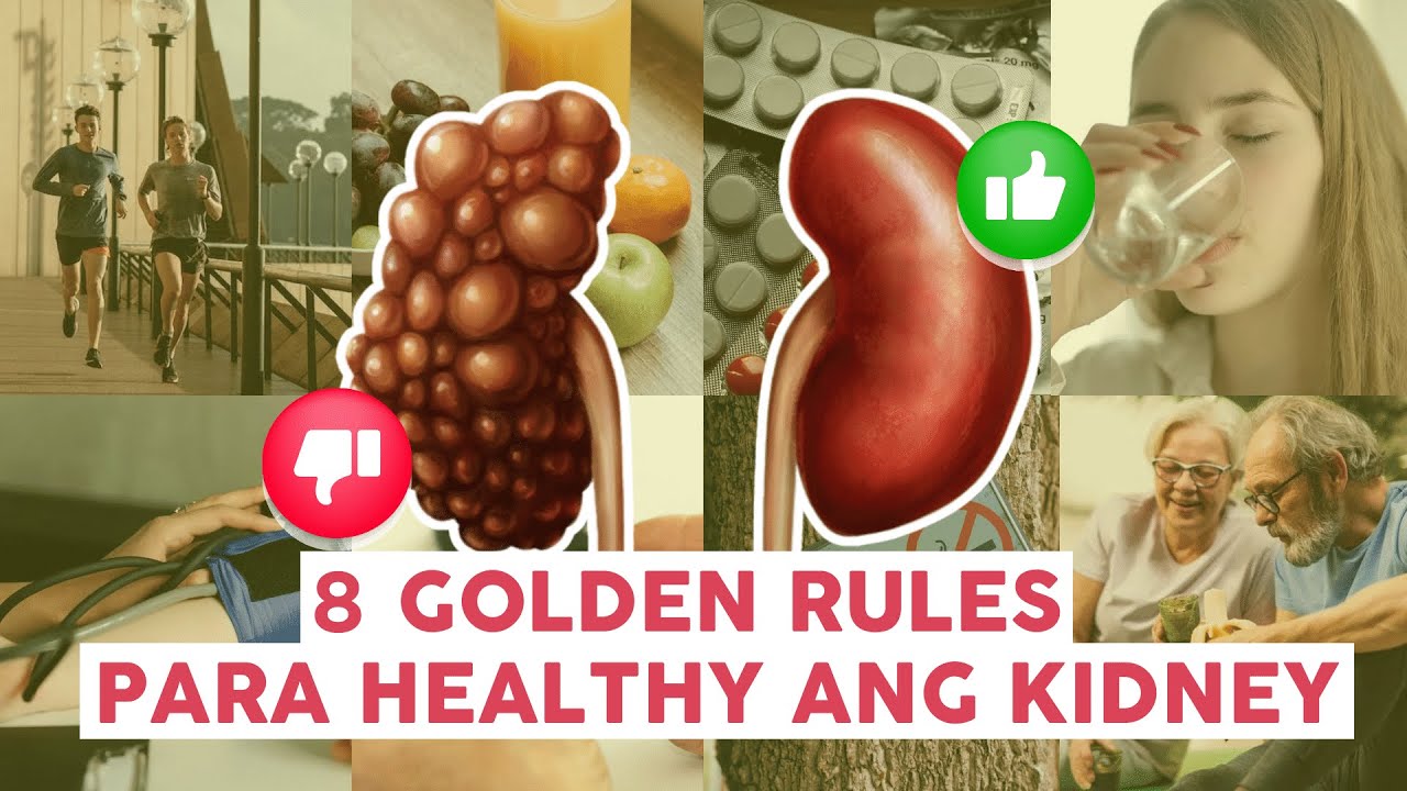 8 Golden Rules para Healthy ang Kidney - YouTube