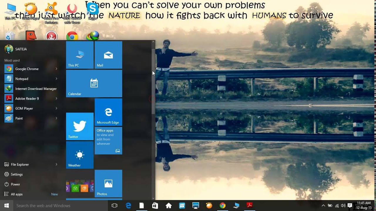 Grouping Tiles And Shortcuts on the Start Menu in Windows 10 - YouTube