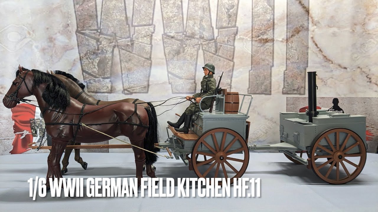 1/6 scale WWII GERMAN FIELD KITCHEN hf13 and LIMBER hf11 (3D printing ...
