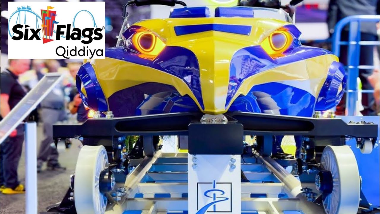 Falcon's Flight Six Flags Qiddiya - YouTube