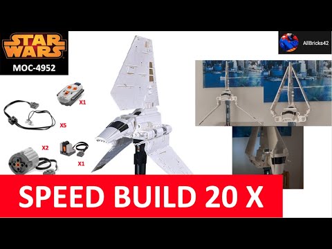 Lego Imperial Shuttle Darth Vader MOC: Lambda Class Tydirium - Speed ...