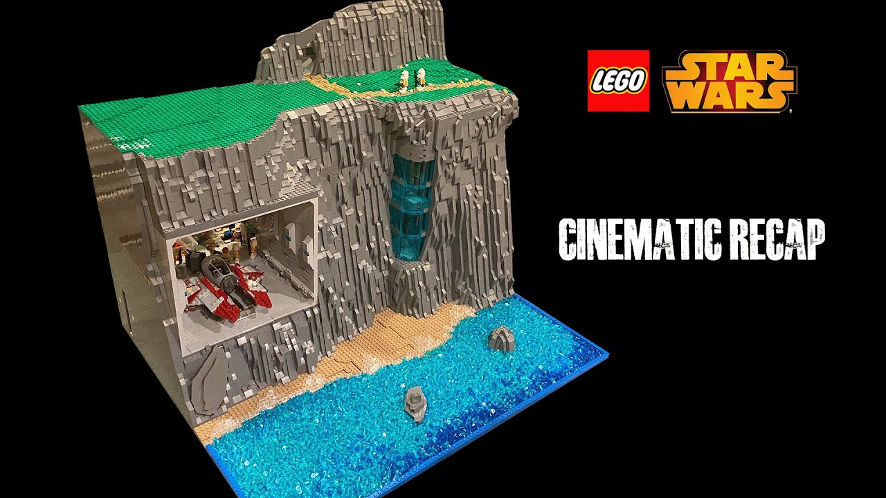 LEGO Star Wars Clone Base on Ahch-To Cinema Recap - YouTube