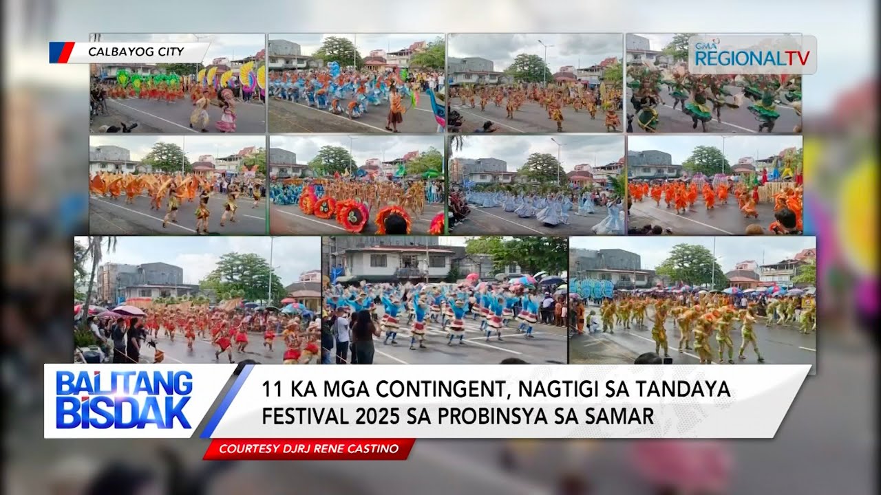 11 ka mga contingent, nagtigi sa Tandaya Festival 2025 sa probinsya sa ...