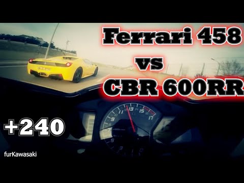Honda Cbr 600RR vs Ferrari 458 | Yanarım | Sertab Erener | [motor edit]
