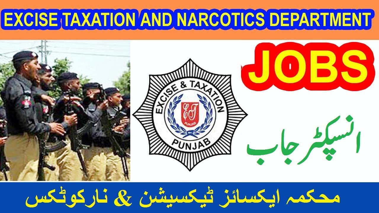 EXCISE, TAXATION AND NARCOTICS CONTROL JOB I EXCISE & TAXATION JOBS ...