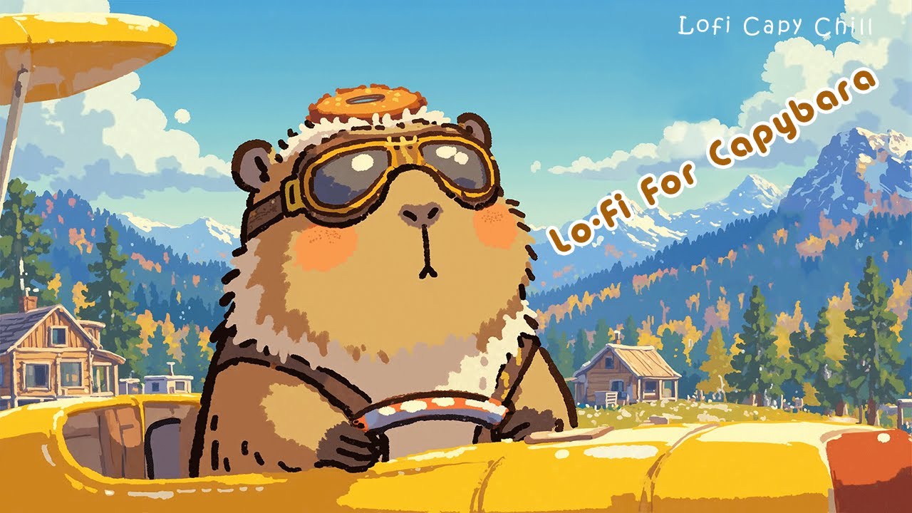 Lo-Fi For Capybara🦦 Morning Relaxation Lofi with Capybara [ Relax ...