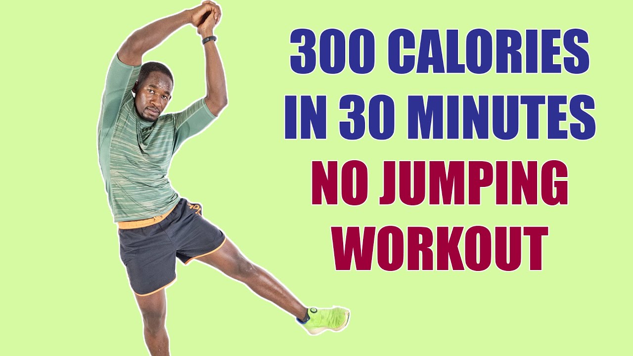 NO JUMPING WORKOUT: Beginner Weight Loss Workout No Equipment🔥300 ...
