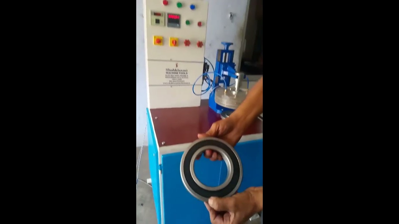 Bearing etching Marking machine - YouTube