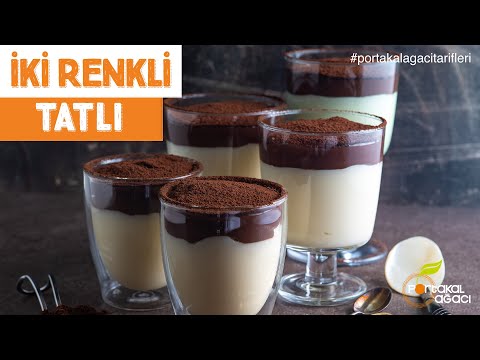 İki Renkli Tatlı | Hem Hafif Hem Leziz İftar Tatlısı! | İftar Tarifleri