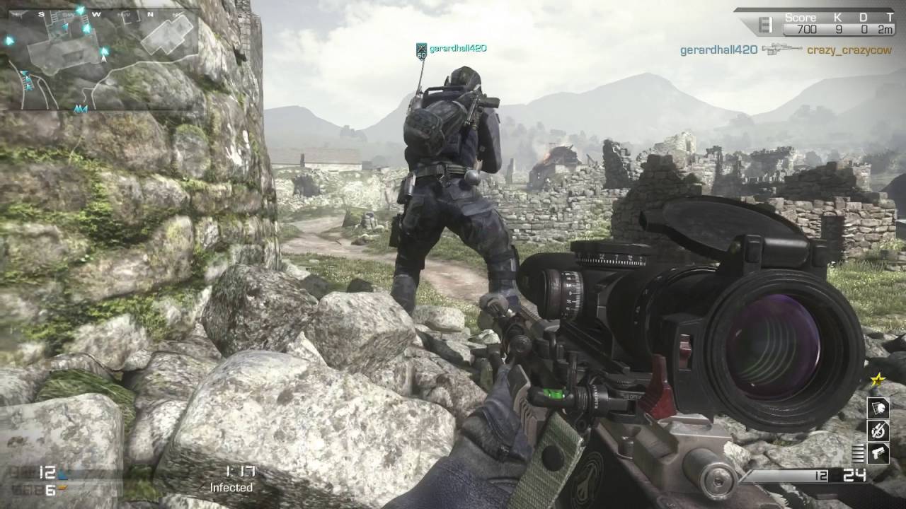 Call of Duty Ghosts STONEHAVEN KEM (36-1) - YouTube