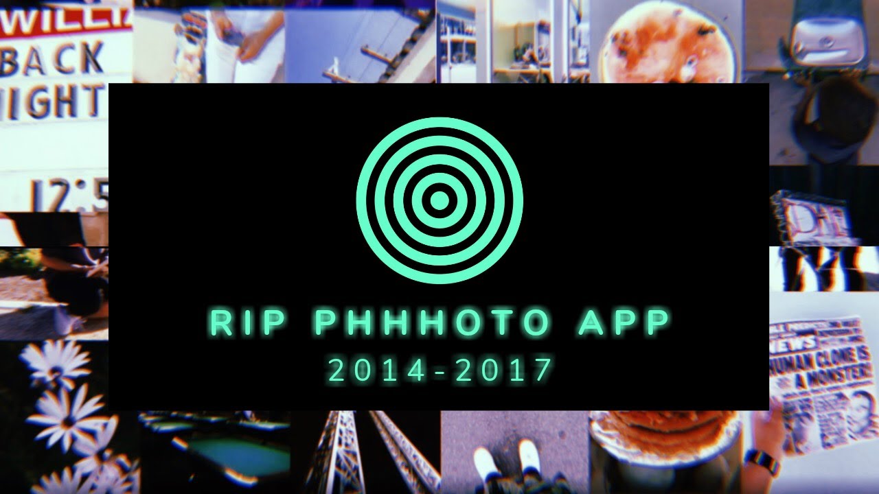 REST IN PEACE PHHHOTO APP 2014 - 2017 - YouTube