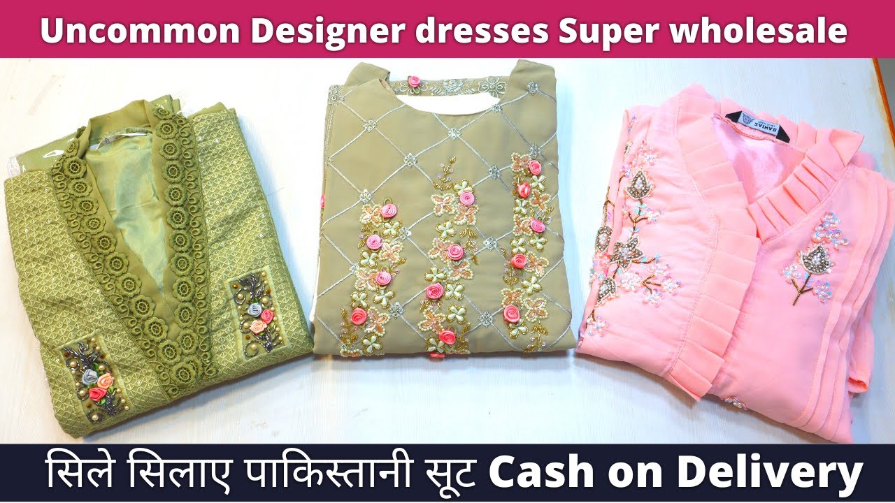 Uncommon DESIGNER dresses / Super wholesale / सिले सिलाए पाकिस्तानी सूट ...
