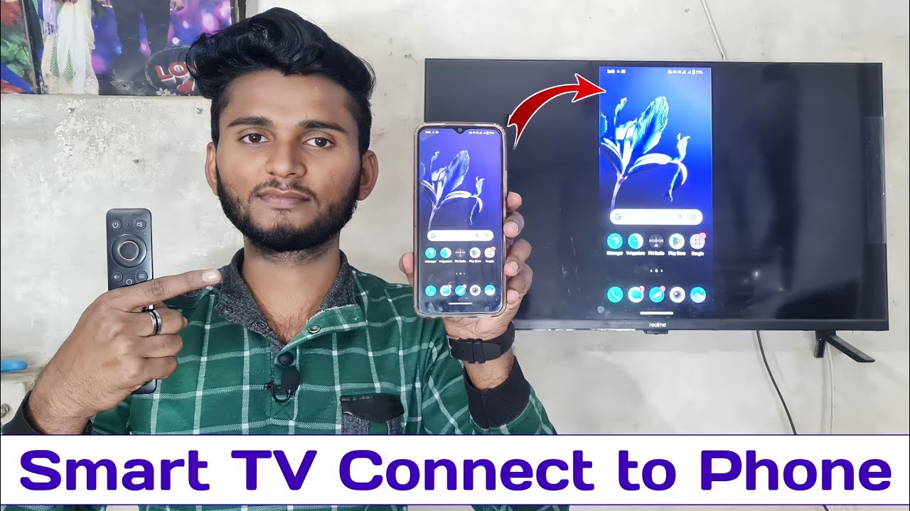 Smart TV Connect to Phone | How to Connect Phone to TV | How to Connect ...