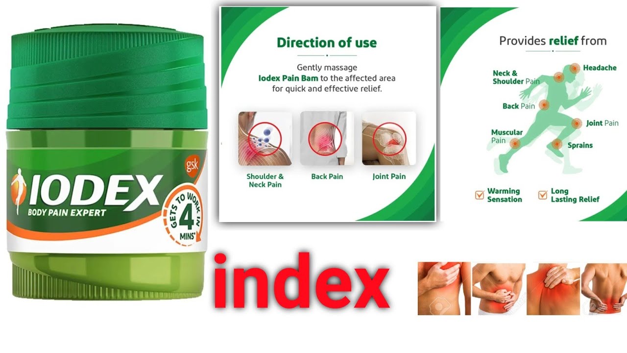 Iodex || iodex body pain expert #medicine+ - YouTube